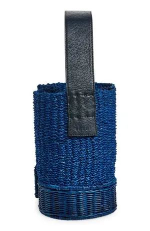 Sacai Small S-basket Woven Raffia