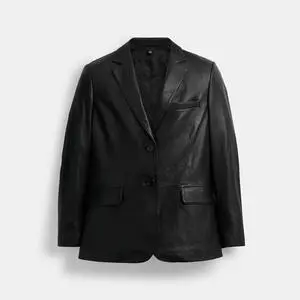 COACH Leather Blazer