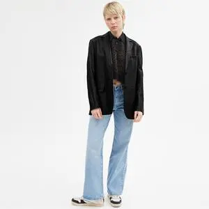 COACH Leather Blazer