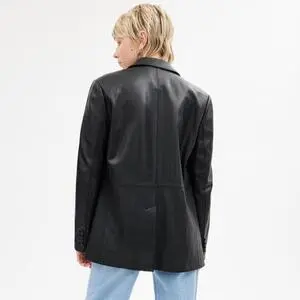 COACH Leather Blazer