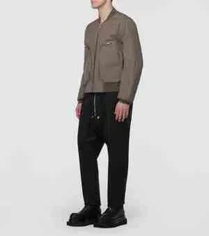 Rick Owens Bauhaus Flight Bomber Jacket - Brown