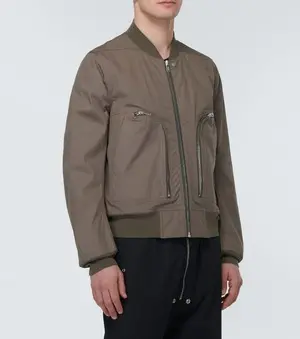 Rick Owens Bauhaus Flight Bomber Jacket - Brown