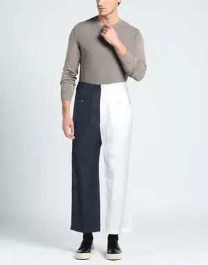 Dolce & Gabbana Linen Chinos - Blue