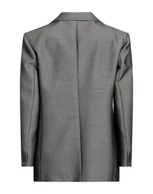 Sandro Blazer In Virgin Wool And Viscose