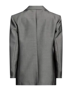 Sandro Blazer In Virgin Wool And Viscose