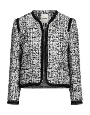 Sandro Tweed Lamé Blazer