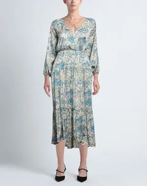 Maje Flared Midi Dress