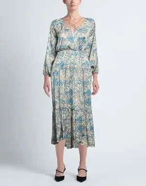 Maje Flared Midi Dress