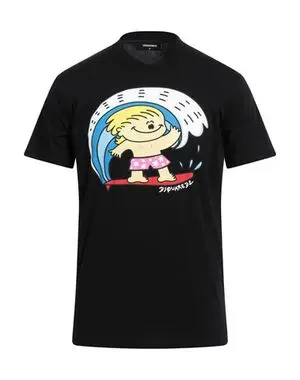 Dsquared2 T-shirt Size Cotton - Black