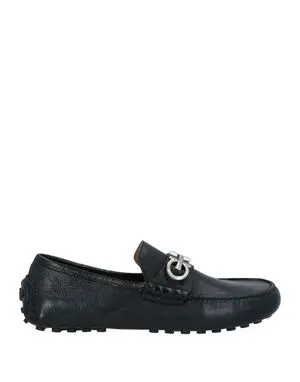 FERRAGAMO Loafers In Leather - Black