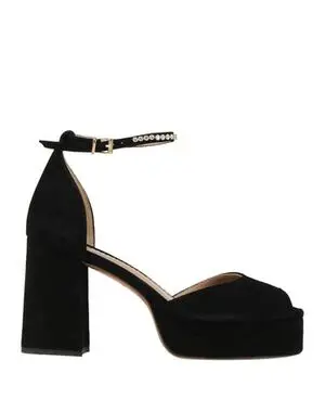 Maje Ankle Strap Platform Sandals