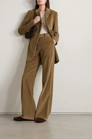 Veronica De Piante Anya Cotton-corduroy Pants