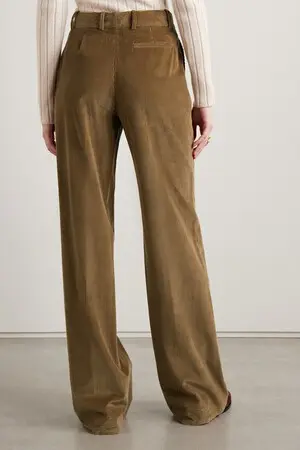 Veronica De Piante Anya Cotton-corduroy Pants