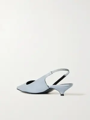 Loulou De Saison Loulou Studio Sulue Satin Slingback Pumps