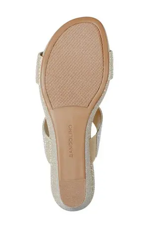 Bandolino Iluvit Wedge Sandal - Gold