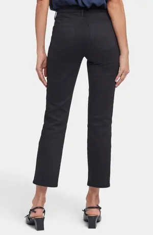 NYDJ Sheri Slim Ankle Jeans - Black