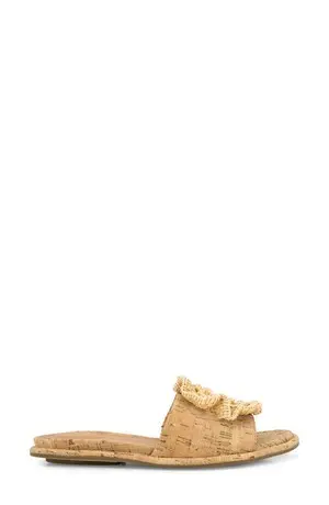 Gentle Souls By Kenneth Cole Lucy Slide Sandal - Natural Cork