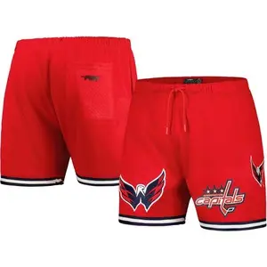 PRO STANDARD Washington Capitals Classic Mesh Shorts - Red