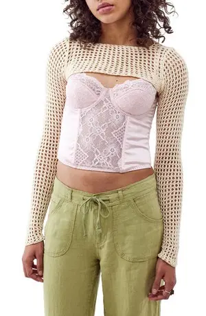 BDG URBAN OUTFITTERS Lattic Shrug