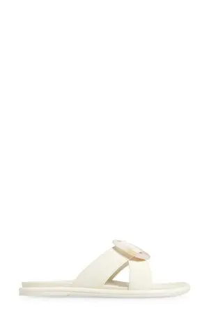 Olukai La'i Slide Sandal - White Sand / White Sand