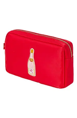 BLOC BAGS Champagne Bottle Cosmetics Bag