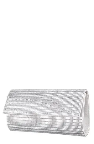 Nina Hope Clutch - Silver