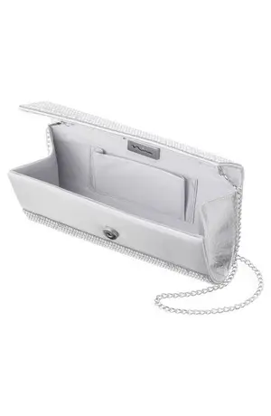 Nina Hope Clutch - Silver