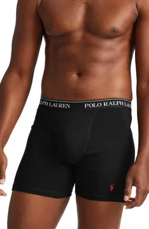 Polo Ralph Lauren 3-pack Wicking Boxer Briefs - Anh/mah/pbd