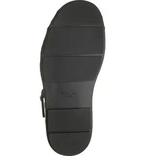 Prada Rubber Fisherman Sandal