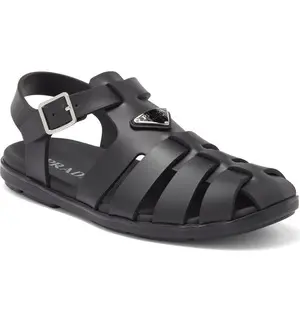 Prada Rubber Fisherman Sandal