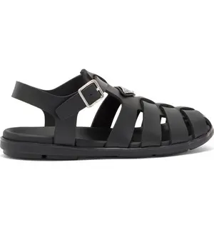Prada Rubber Fisherman Sandal