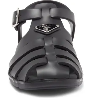 Prada Rubber Fisherman Sandal