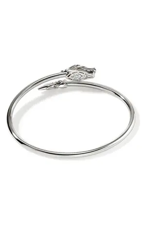 John Hardy Naga Bypass Cuff Bracelet - Silver