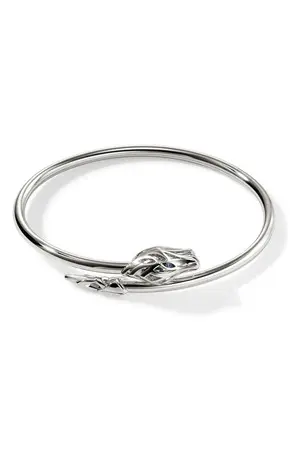 John Hardy Naga Bypass Cuff Bracelet - Silver