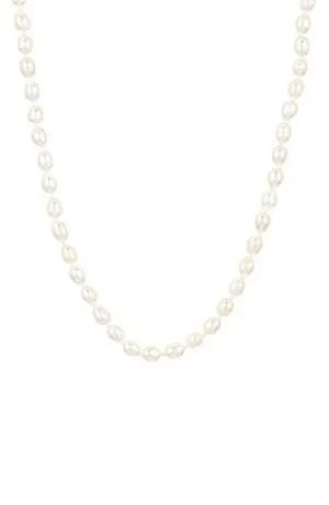 Adina Reyter Freshwater Pearl Necklace - Yellow Gold