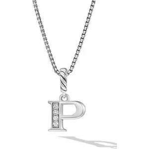 Silver Initial Necklaces