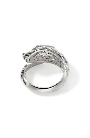 John Hardy Naga Bypass Diamond Ring