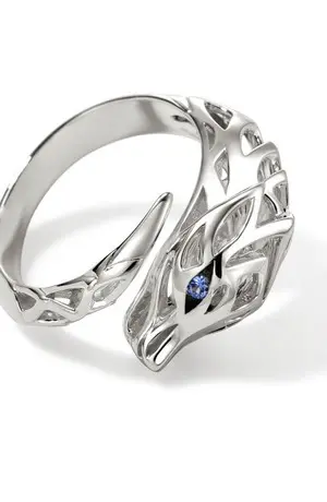 John Hardy Naga Bypass Diamond Ring