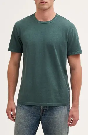 Madewell Allday Garment Dyed Cotton T-shirt Hunter