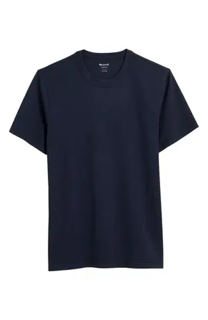 Madewell Allday Garment Dyed Cotton T-shirt Twilight