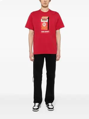 MOSTLY HEARD RARELY SEEN Pixelated-print Cotton T-shirt
