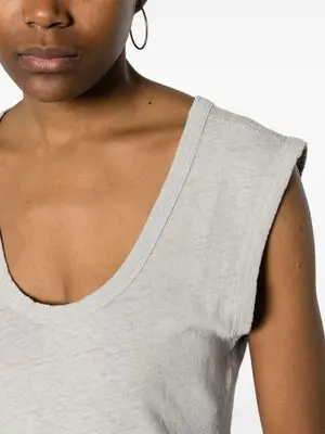 THOM KROM Ribbed Mélange Top