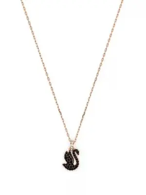 SWAROVSKI Swan Pendant Necklace - Pink