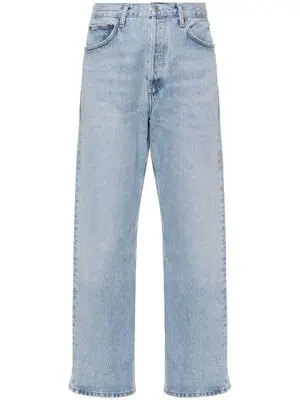 AGOLDE Fran Low-rise Jeans - Blue