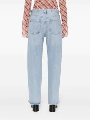 AGOLDE Fran Low-rise Jeans - Blue