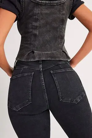 Free People We The Free Crvy Infinite Stretch Pull-on Flare Jeans