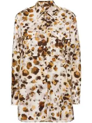 Msgm Drop Shoulder Shirts For Women
