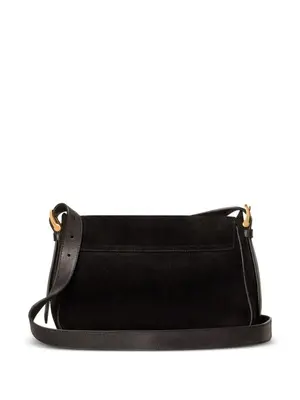 AMI Paris Paname Suede Shoulder Bag