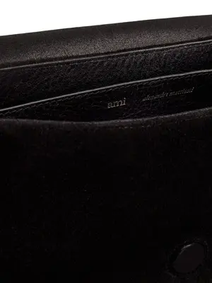 AMI Paris Paname Suede Shoulder Bag