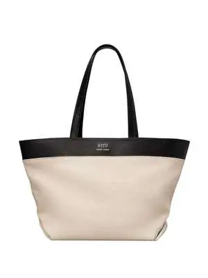 AMI Paris Panelled Tote Bag